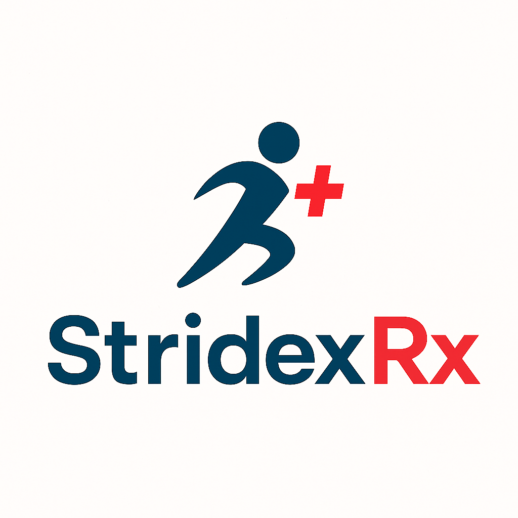 StridexRx - Run Stronger, Rehab Smarter | AI-Powered Running Health ...